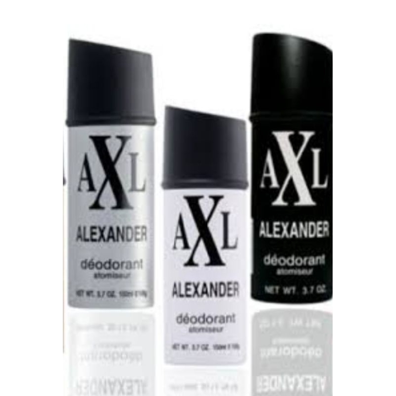 Jual AXL ALEXANDER Deodorant Spray 150 ml | Shopee Indonesia