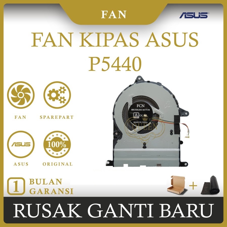Jual FAN KIPAS LAPTOP ASUS Pro P5440 P5440F P5440UF (5V 0.5A) ORIGINAL ...