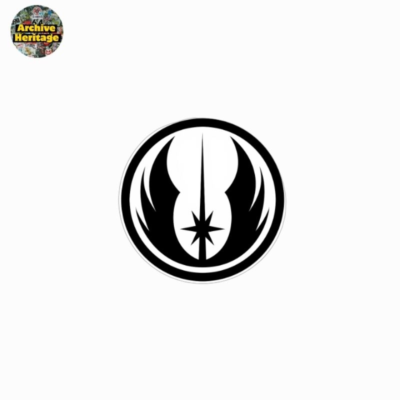 Jual sticker Star Wars Jedi logo sci fi stiker | Shopee Indonesia