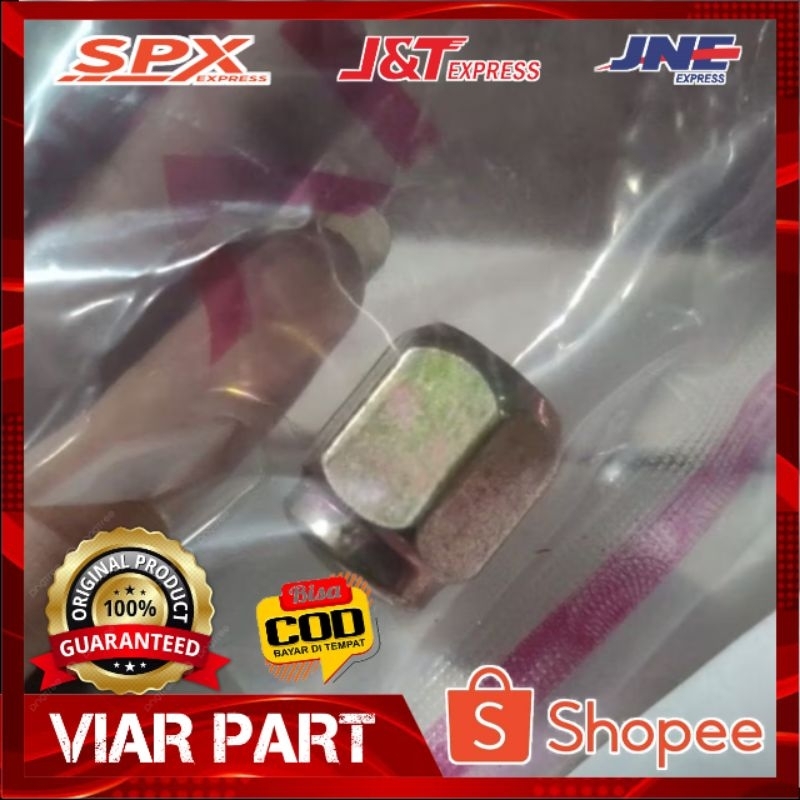 Jual y-nut hex 10mm leftt viar karya | Shopee Indonesia
