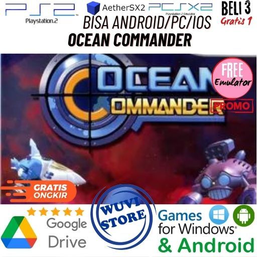 Jual PS 2 Ocean Commander | Bisa di PC / Android / IOS Plus Emulator ...