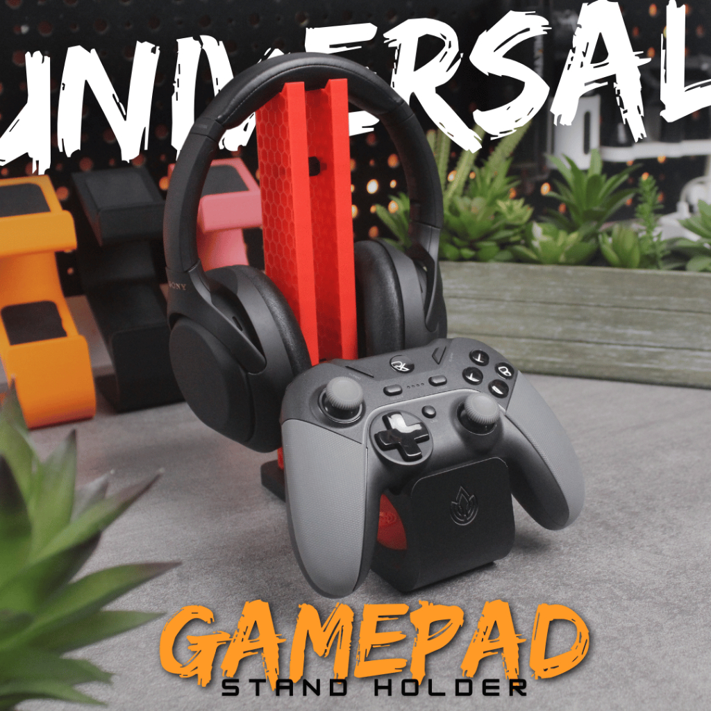 Jual Universal Gamepad & Headset Stand Holder - Overdesk V2/ Controller ...