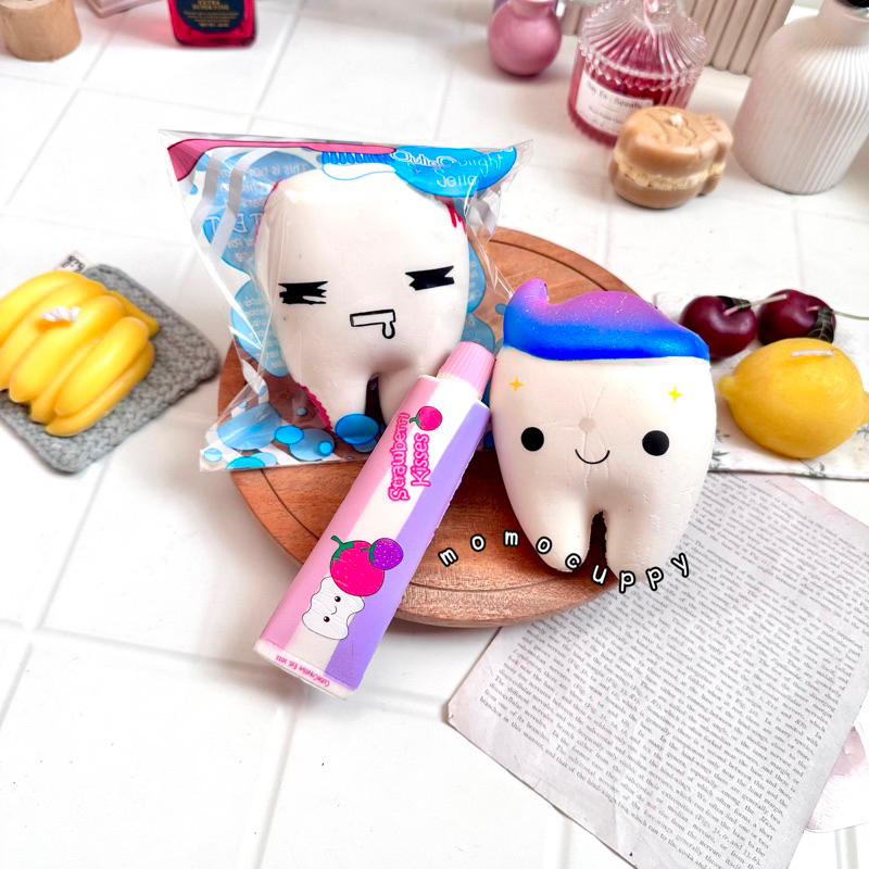 Jual READY STOCK galaxy tooth squishy by Cutie creative (squishy Gigi ...