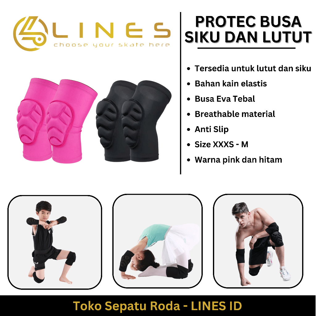 Jual DEKER KAIN PELINDUNG SIKU DENGKUL UNTUK ANAK | Shopee Indonesia