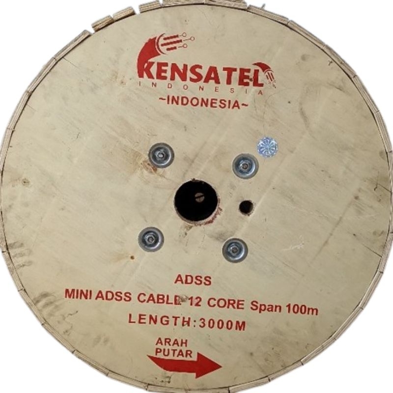 Jual Kabel 12 Core Mini ADSS Kensatel Panjang 3000 Meter | Shopee Indonesia