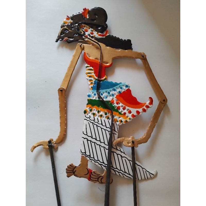 Jual Wayang kulit kertas mainan Dewi sembadra/subadra tinggi -+35cm ...