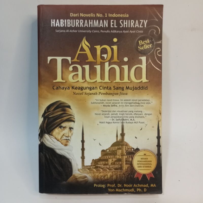 Jual Buku Api Tauhid, cahaya keagungan cinta sang mujaddid | Shopee ...