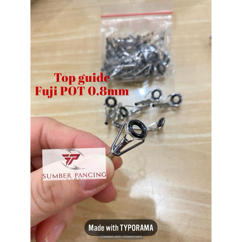 Jual Top Fuji guide POT 0.8mm alphas guide | Shopee Indonesia