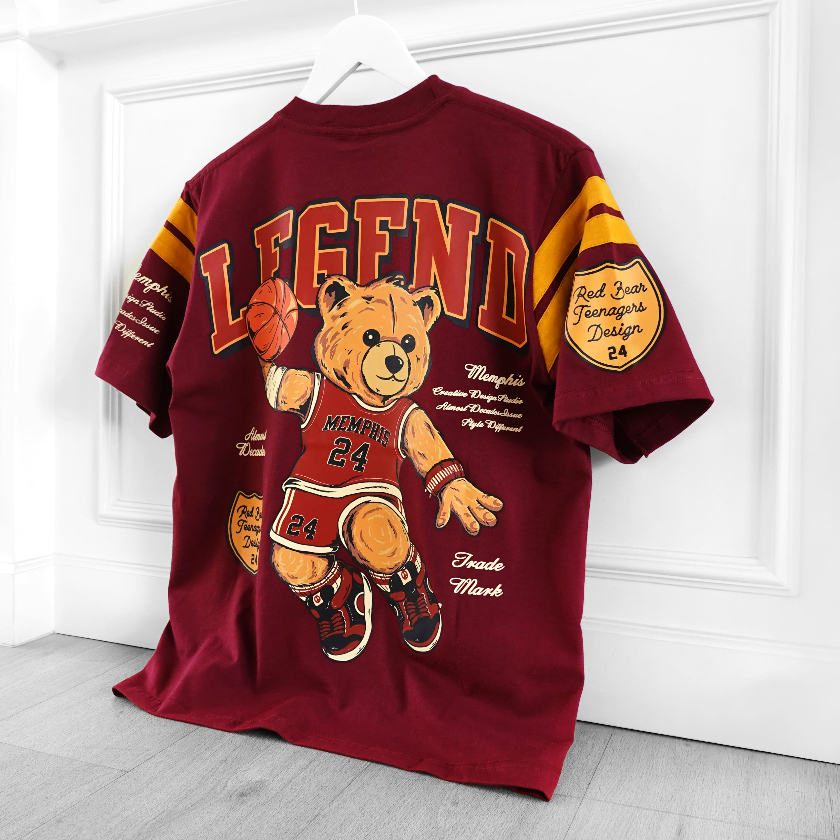 Jual TSHIRT - LEGEND ( Red ) | Shopee Indonesia