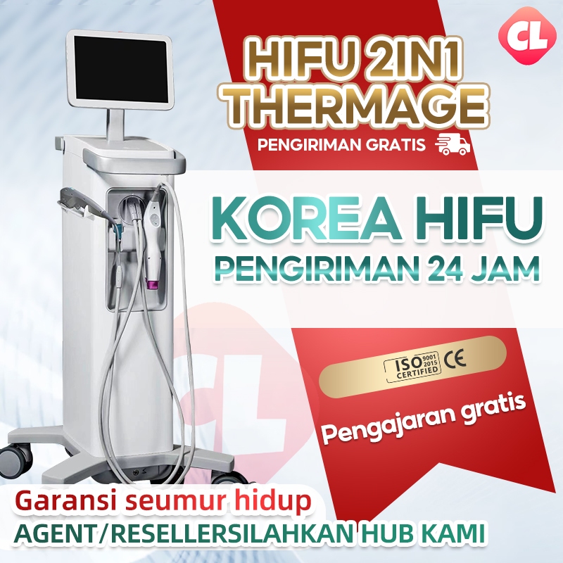 Jual Hifu Thermage 2in1 ultrasound wajah alat hifu v shape alat clinic kecantikan Mesin ...