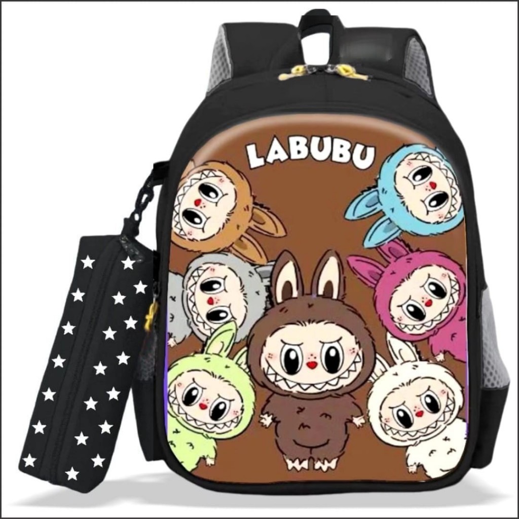 Jual LABUBU TAS RANSEL ANAK SEKOLAH TK/SD PEREMPUAN MOTIF TERBARU | Shopee Indonesia