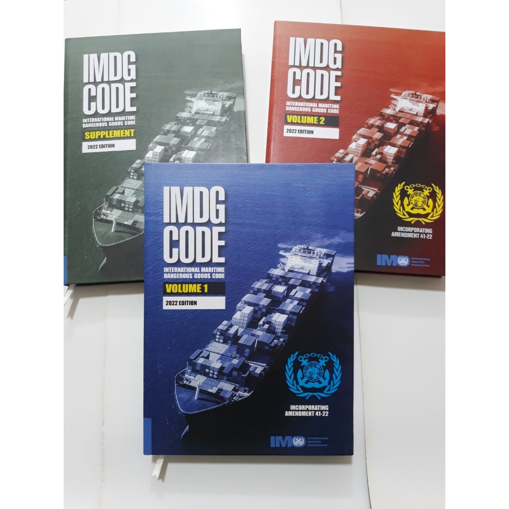 Jual Buku IMDG Code Pelaut Edisi 2022 1 Set (3buku) | Shopee Indonesia