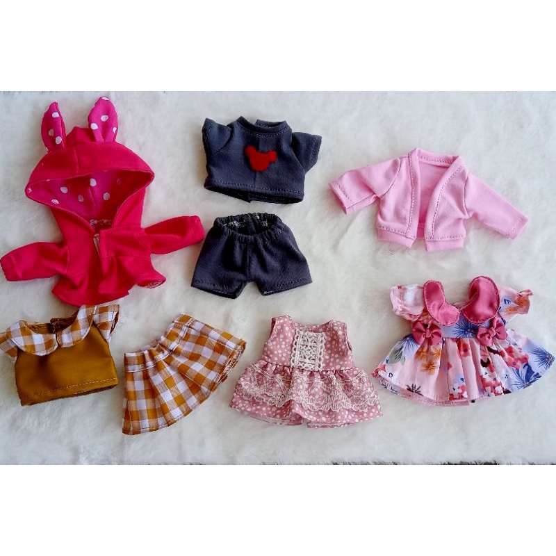 Jual baju boneka nuimos paket 4 pcs baju dan 1 outer | Shopee Indonesia