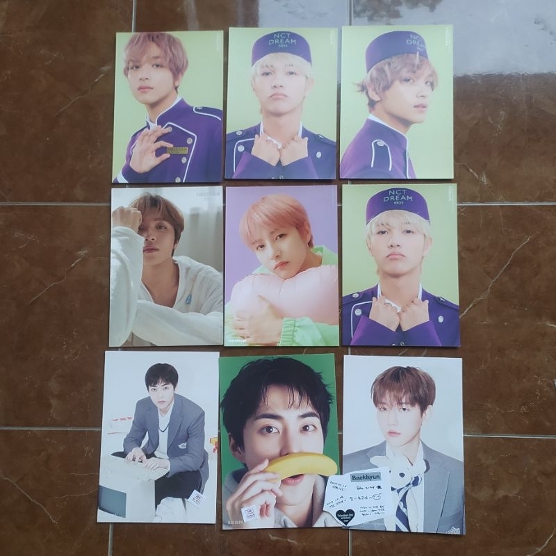 Jual [READY] Poster A4 nct dream and EXO season greetings Haechan Renjun Baekhyun Xiumin ...