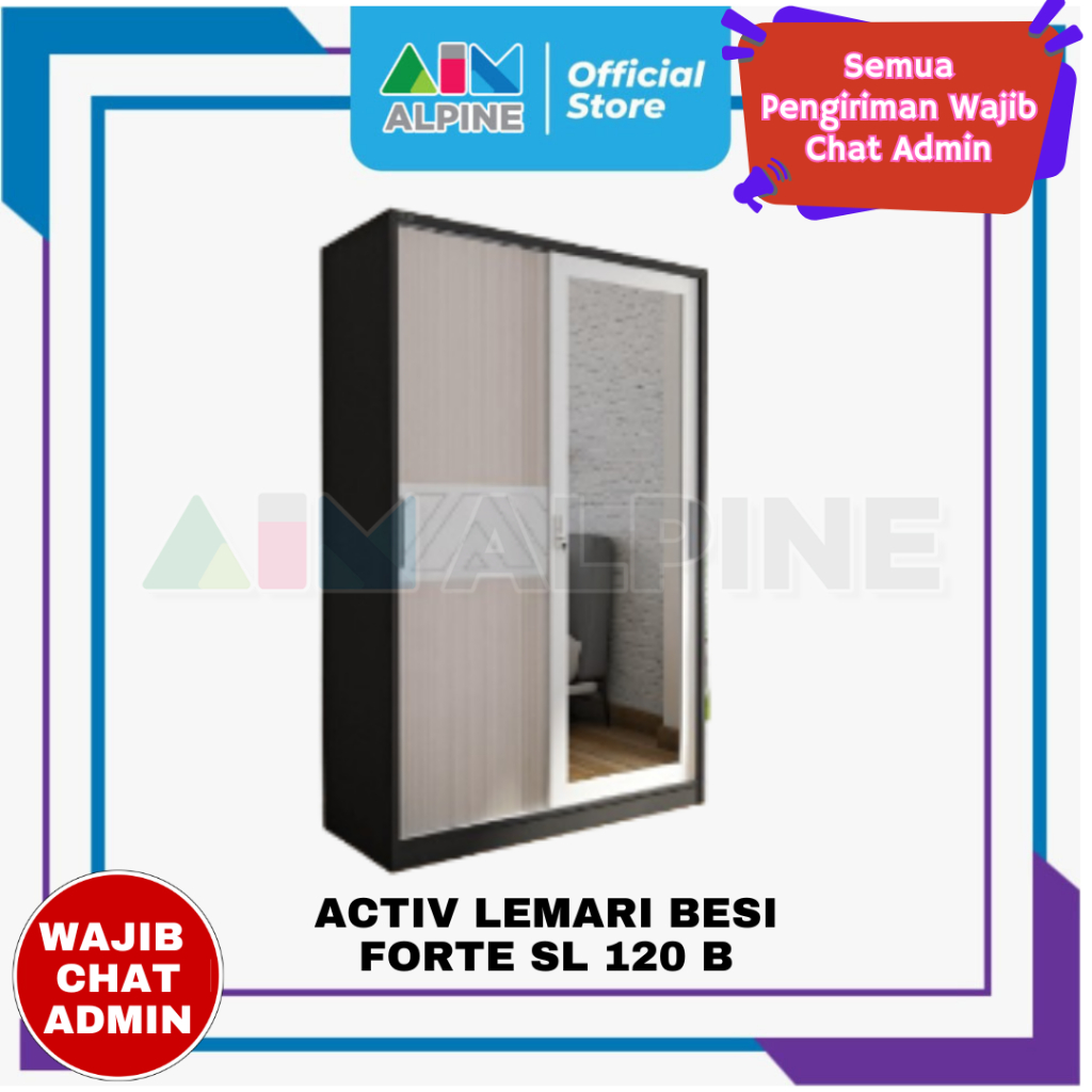 Jual ACTIV LEMARI BESI FORTE SL 120 B (FREE ONGKIR DAN RAKIT KHUSUS ...