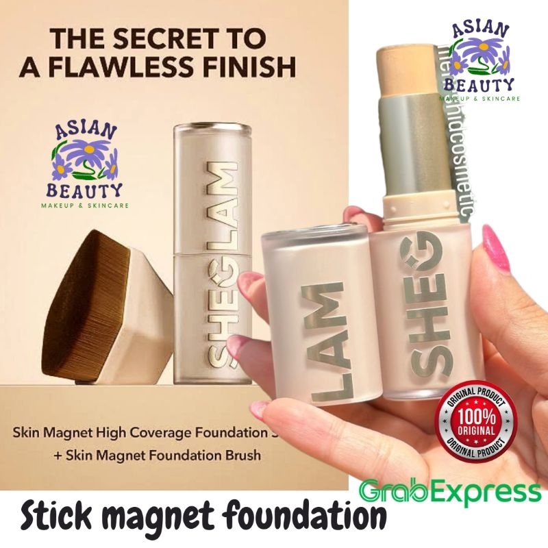 Jual [100% ORI] foundationSHEGLAM skin magnet stick | Shopee Indonesia