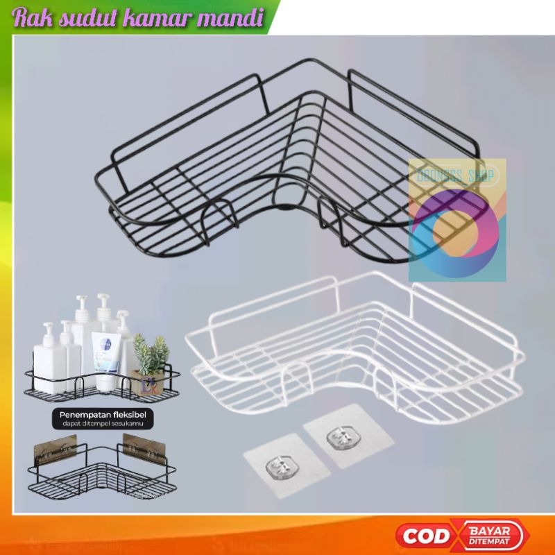 Jual RAK DINDING SUDUT LOVE, RAK SUDUT KAMAR MANDI, RAK SUDUT SERBAGUNA ...