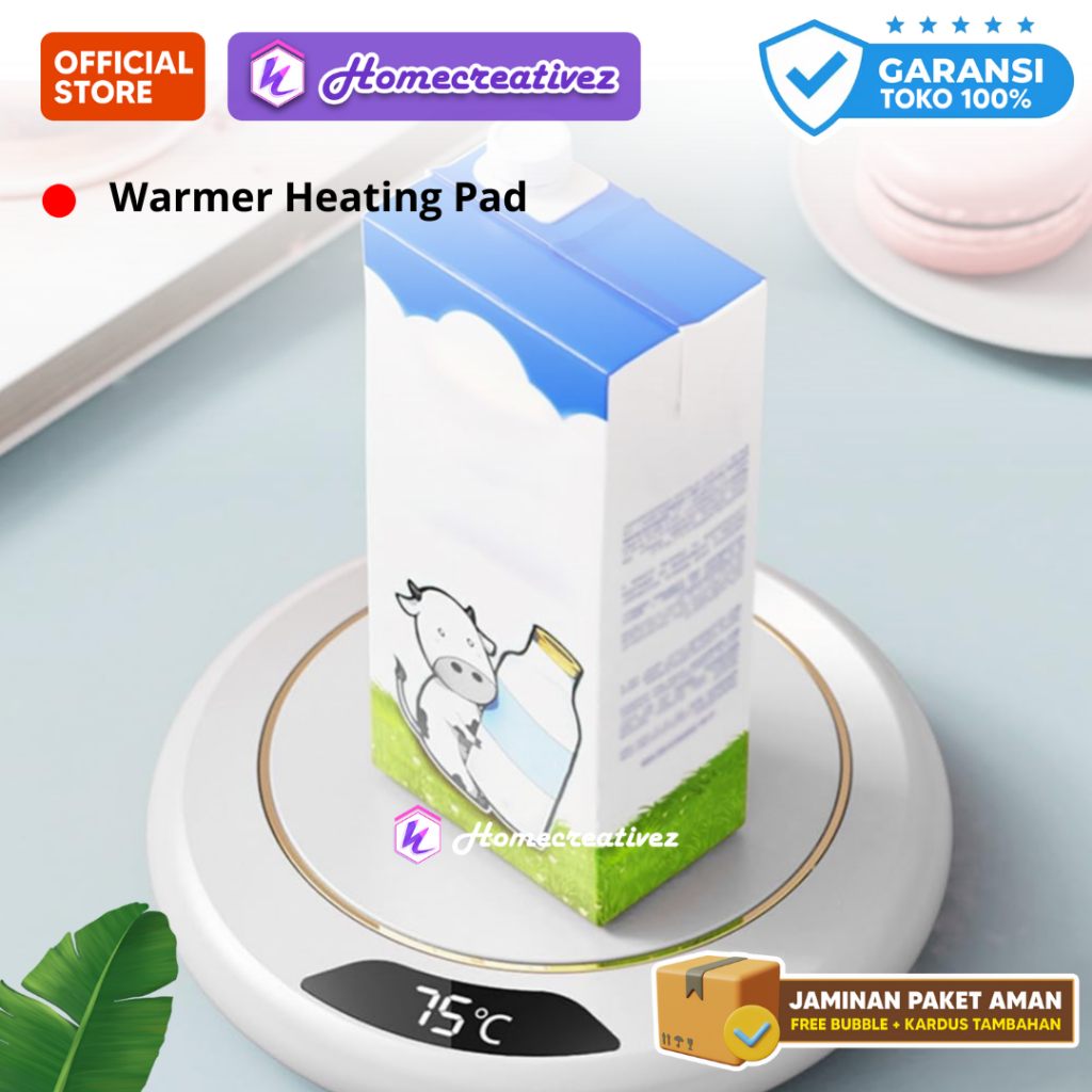 Jual Homecreativez-FEERED Tatakan Gelas Pemanas Coffee Cup Warmer ...