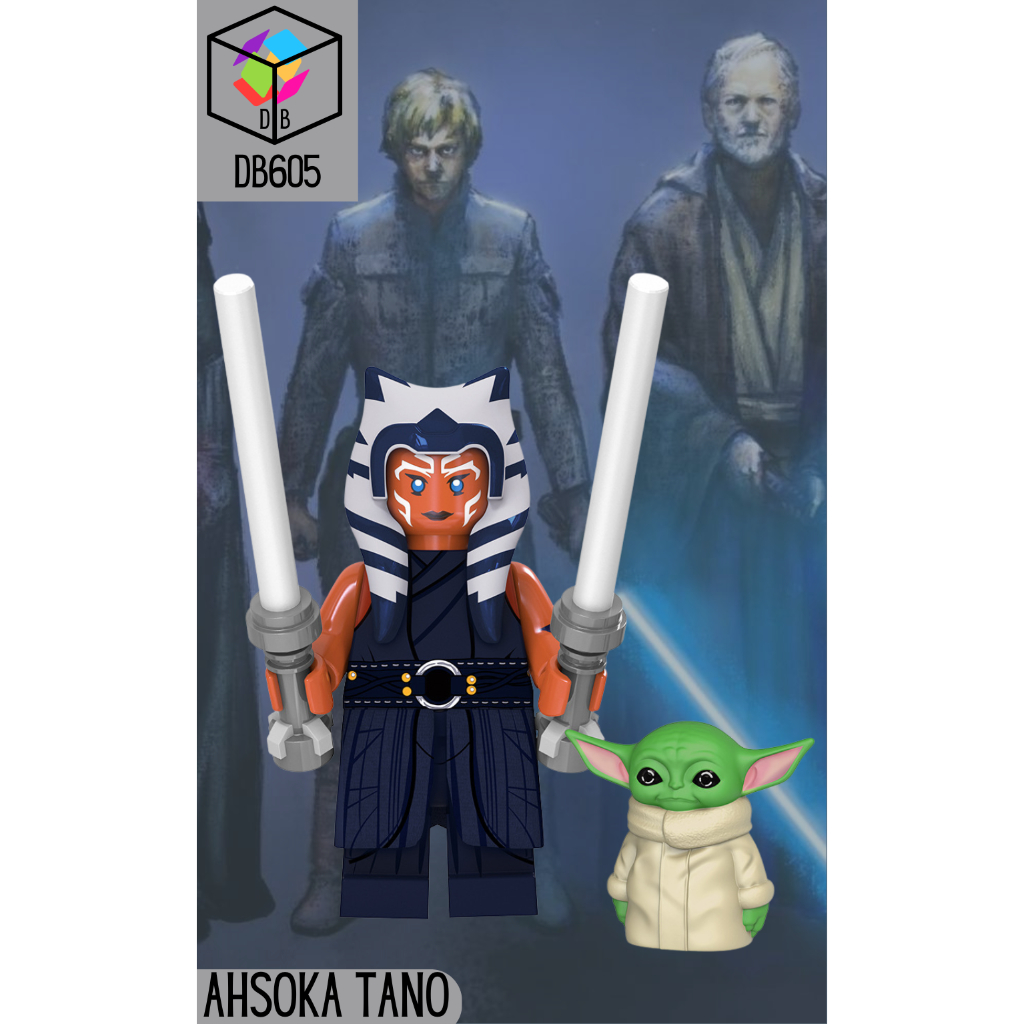 Jual Mainan Anak Edukasi Koleksi Brick Minifigure Star Wars Jedi Ahsoka ...