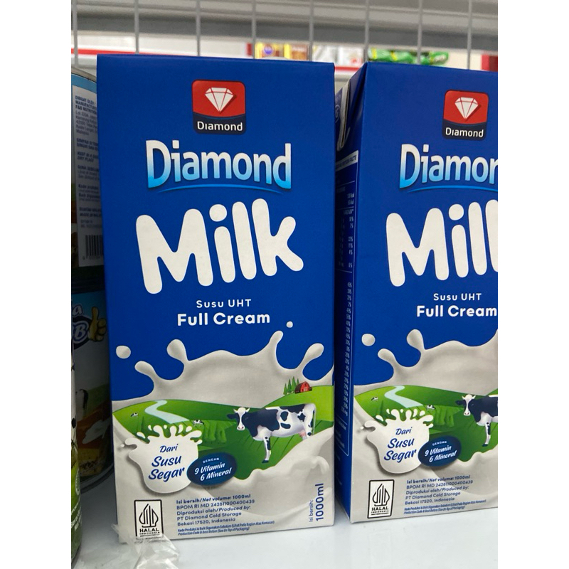 Jual Susu uht Diamond 1000ml 1L | Shopee Indonesia