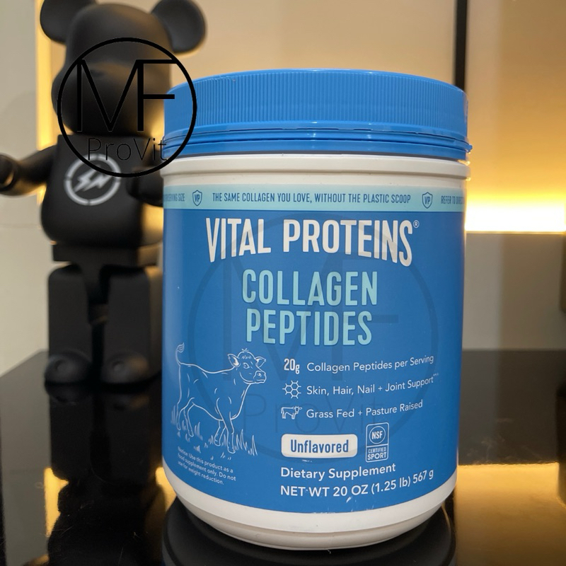 Jual Vital Proteins Collagen Peptides Unflavored 567 gram 20 oz (1.25 ...