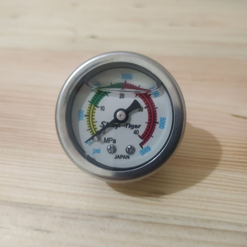 Jual Manometer Besar Pompa, Manometer 6000psi, Alat Pengukur Tekanan ...