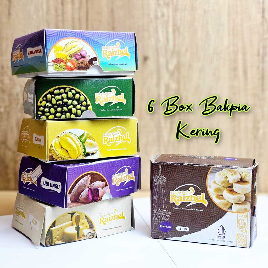 Jual [ 6 BOX ] BAKPIA KERING ISI 10 | Shopee Indonesia