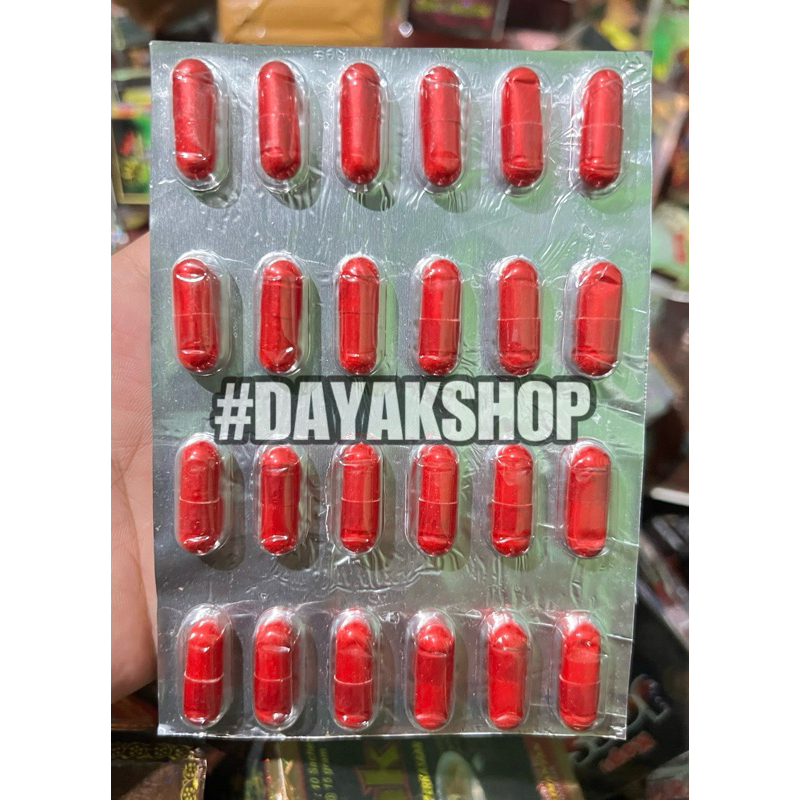 Jual KAPSUL OBAT KUAT TAHAN LAMA PRIA DEWASA ISI 24 KAPSUL [PRIVASI PRODUK AMAN] [MERAH ...