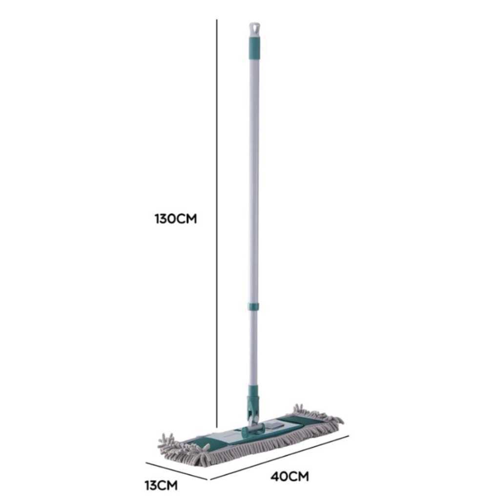 Jual Alat Sapu Pel Dorong Cendol Microfiber Lobby Duster Stainless ...