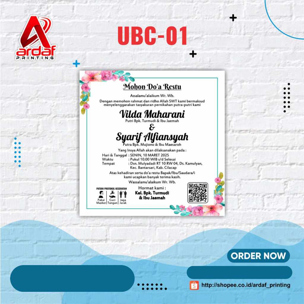 Jual Undangan Besek Berwarna | Undangan Sorogan Berwarna | Undangan ...