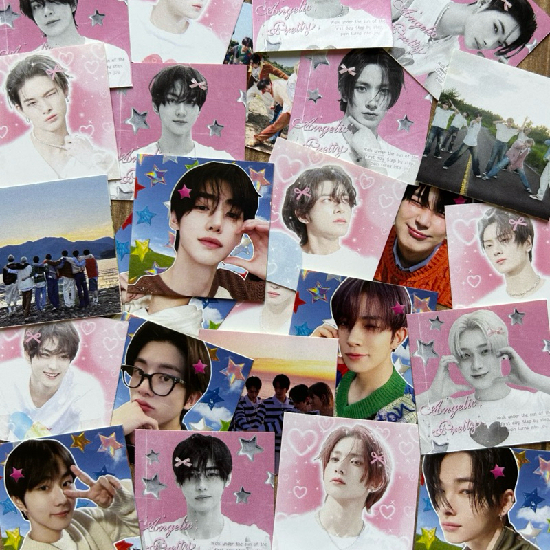 Jual Mail sticker deco boys kpop/sticker freebies 4x4cm [25pcs] READY ...