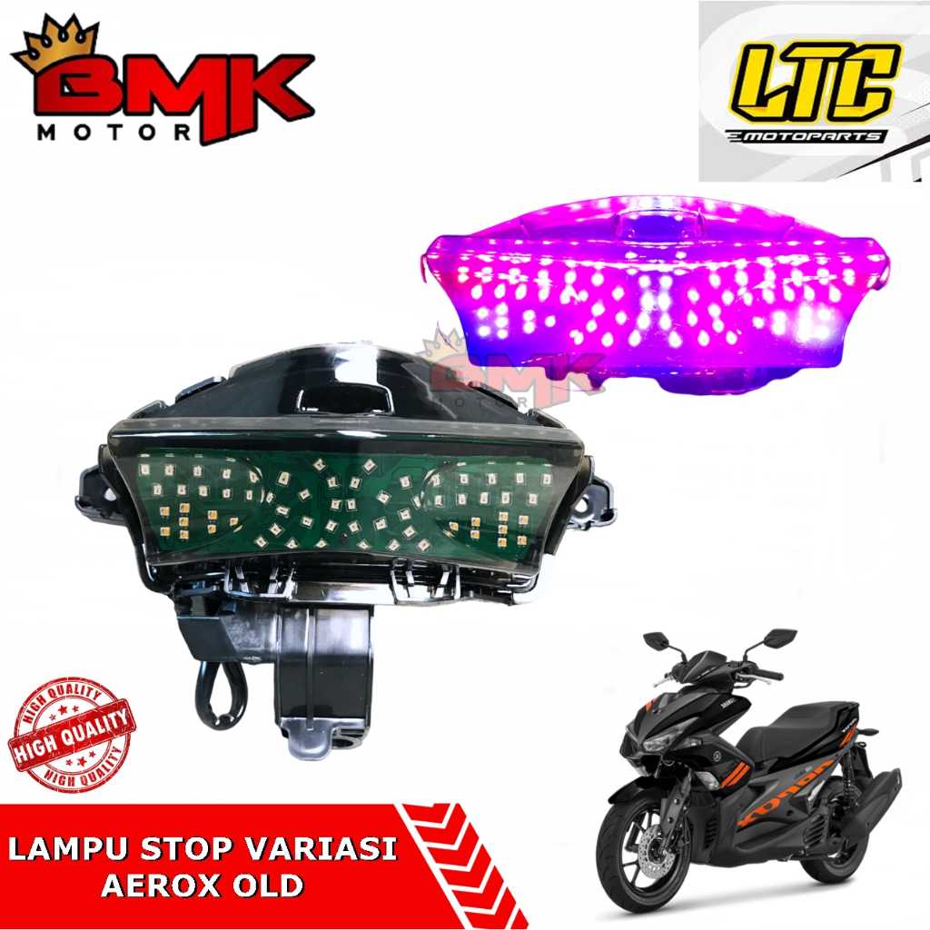 Jual Ltc Lampu Stop Rem Variasi Running Aerox 155 Old 2017 2018 2019 ...