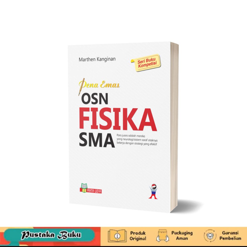 Jual Buku Pena Emas OSN/KSN/Olimpiade Fisika SMA Seri Buku Kompetisi | Shopee Indonesia