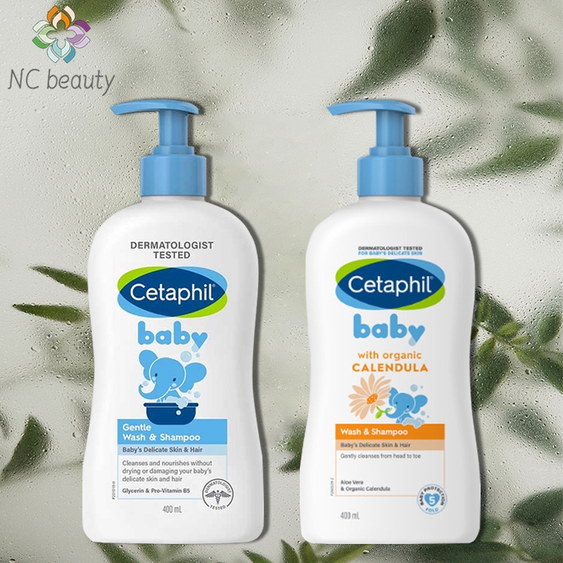 Jual Cetaphil Baby Gentle Wash & Shampoo / with Organic Calendul 400 ml ...