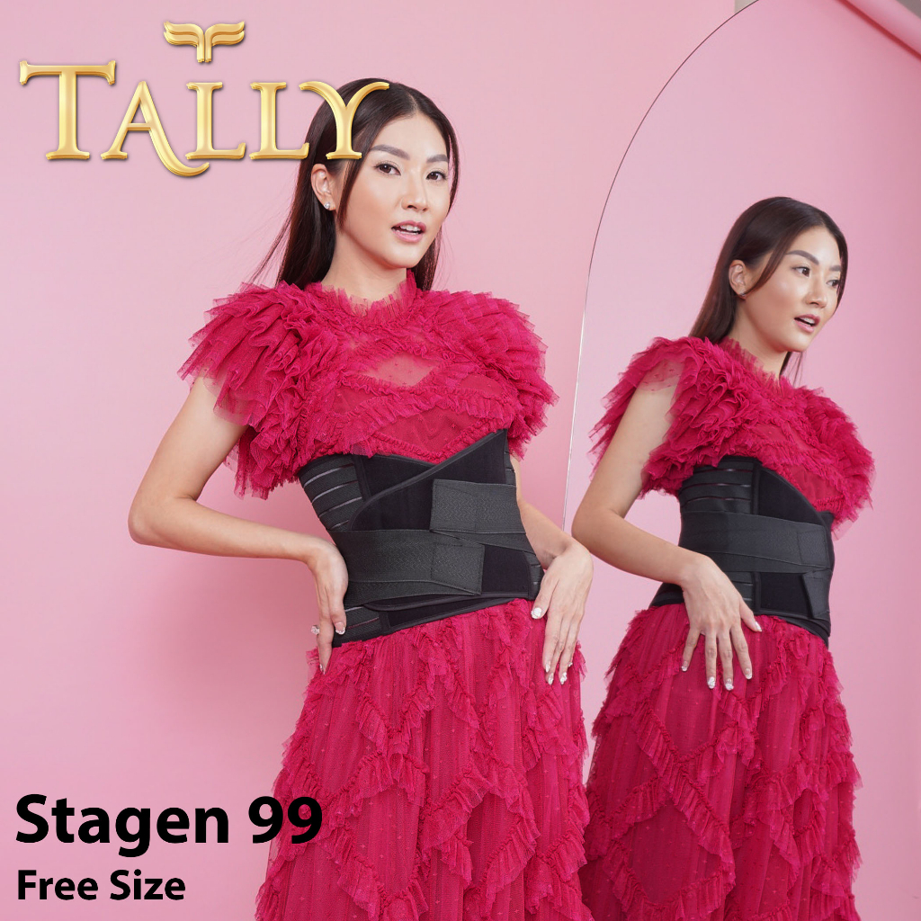 Jual TALLY Sargio Corset Muat Hingga 90kg Pengecil Perut Stagen Korset ...
