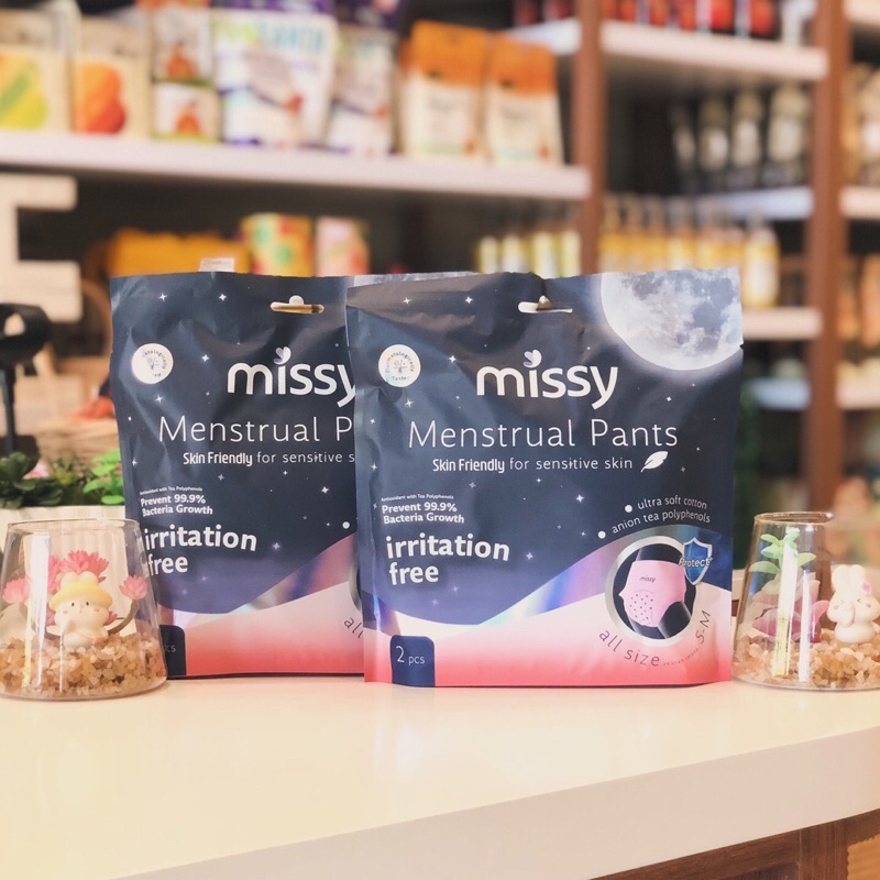 Jual Pembalut Celana Menstruasi Missy Skin Friendly All Size S-M ...