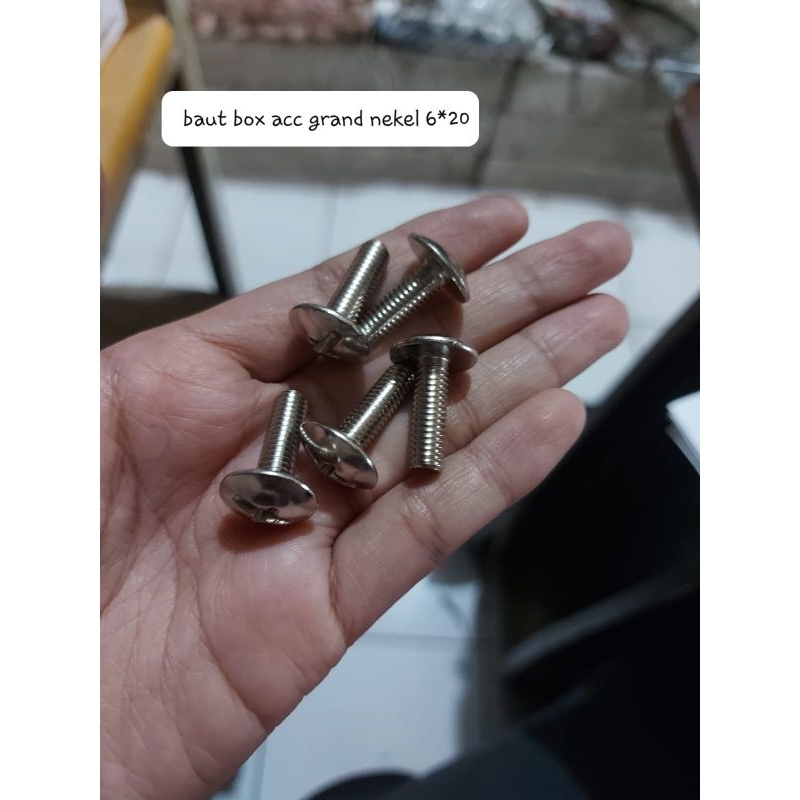 Jual BAUT BOX ACCU GRAND NEKEL 6 x 20 ISI 10PC | Shopee Indonesia