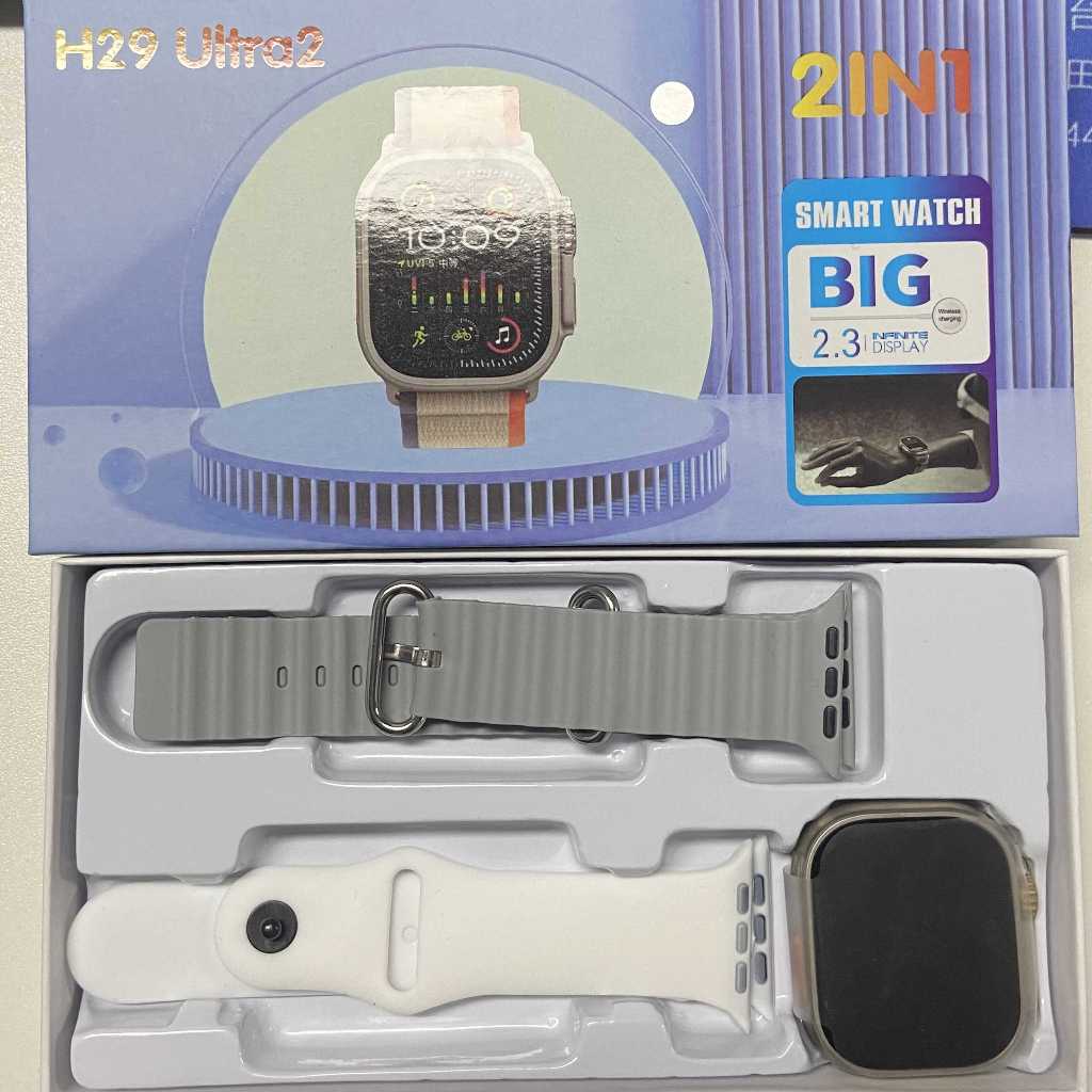 Jual Jam tangan SMARTWATCH H29 Utral2 Double strap bisa telfon dan ...