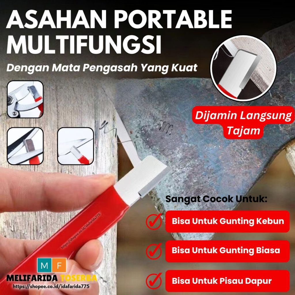 Jual Pengasah Pisau Gunting Tang Kecil Rautan Genggam Portable Mudah Di ...