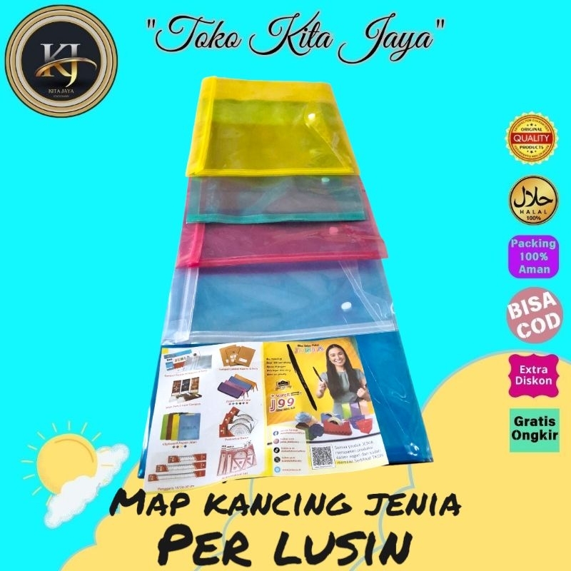Jual Map Kancing Plastik jenia F4 | Shopee Indonesia
