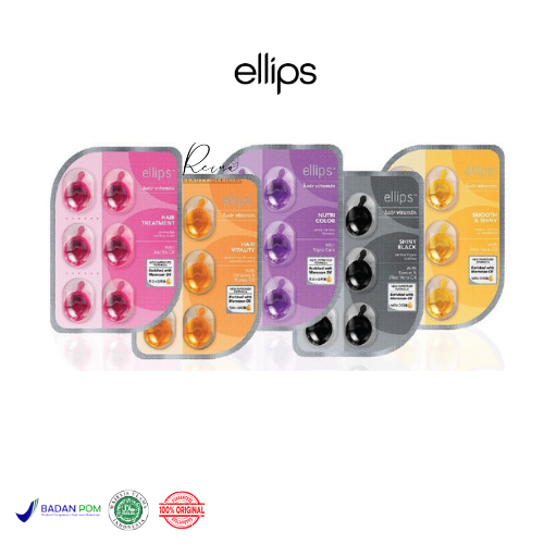 Jual Ellips Vitamin Rambut Isi 6 capsules @ 1ml | Shopee Indonesia