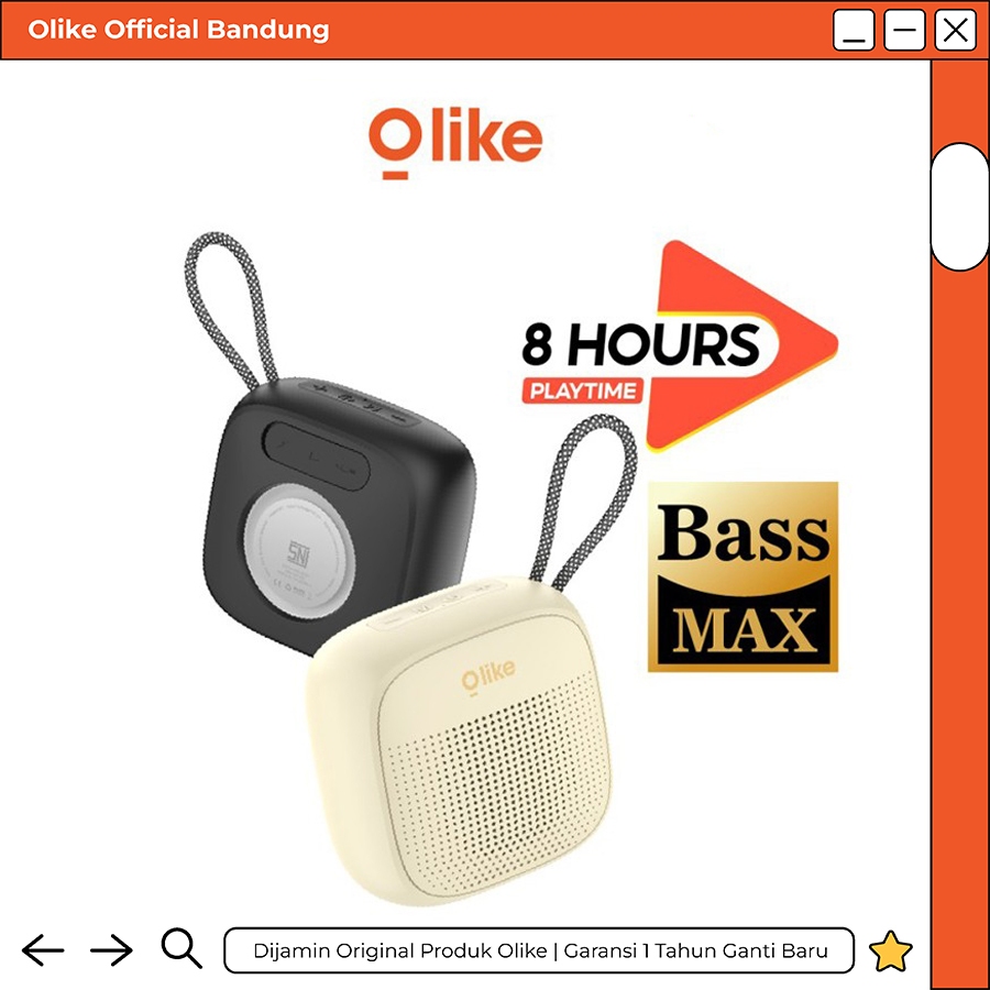 Jual Olike SF7 Mini Wireless Bluetooth Speaker Portable TWS Surround ...