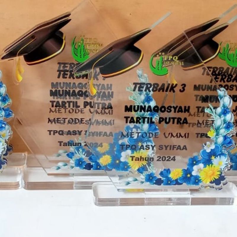 Jual PLAKAT AKRILIK CUSTOM, PLAKAT WISUDA, PLAKAT GRADUATION, MEDALI ...