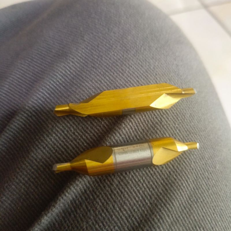 Jual center drill 4.0×10 mata bor center 4 × 10 drill center 4×10 hss ...