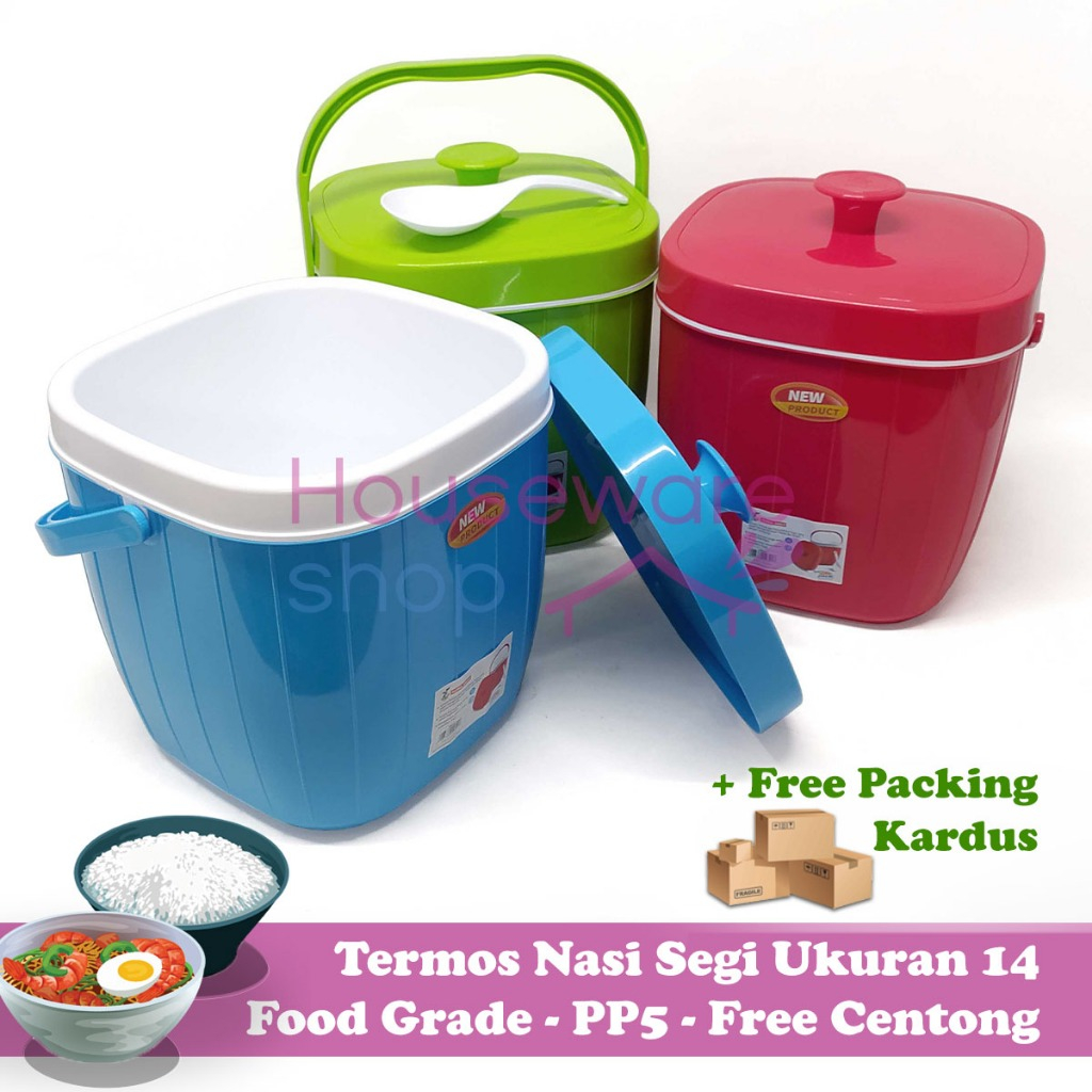 Jual Termos Nasi Segi - 14 Global Eagle / Termos Es Batu / Tempat Nasi ...