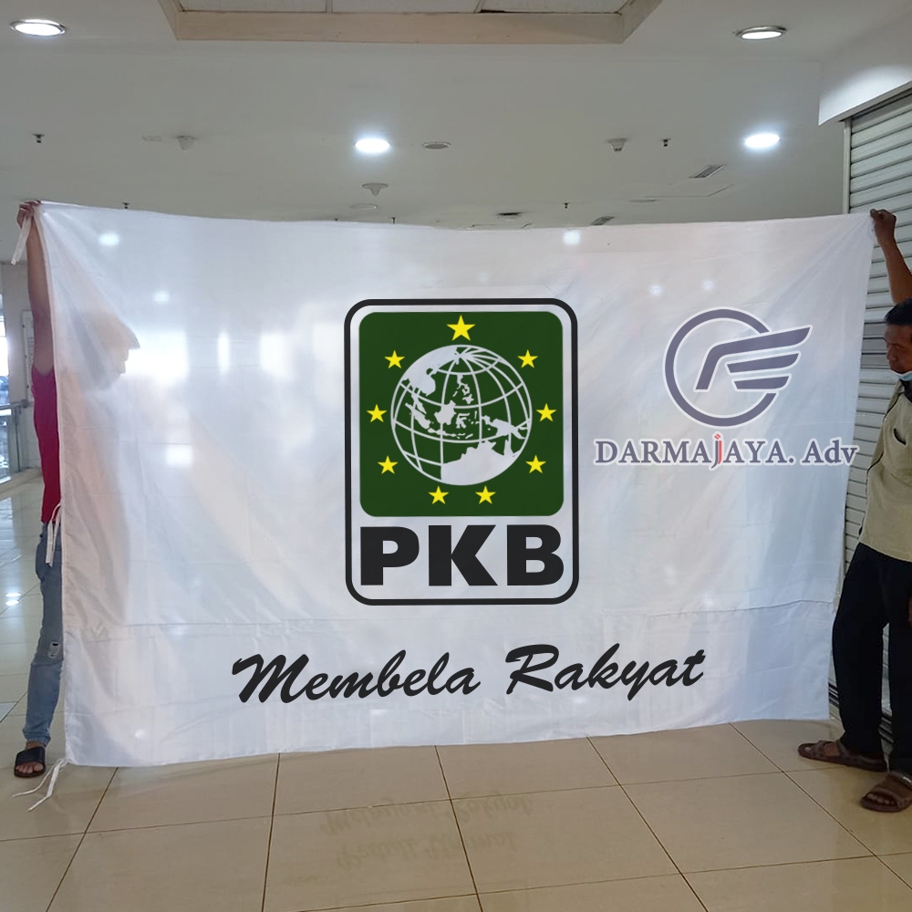 Jual bendera partai PKB ukuran 2x3 meter | Shopee Indonesia
