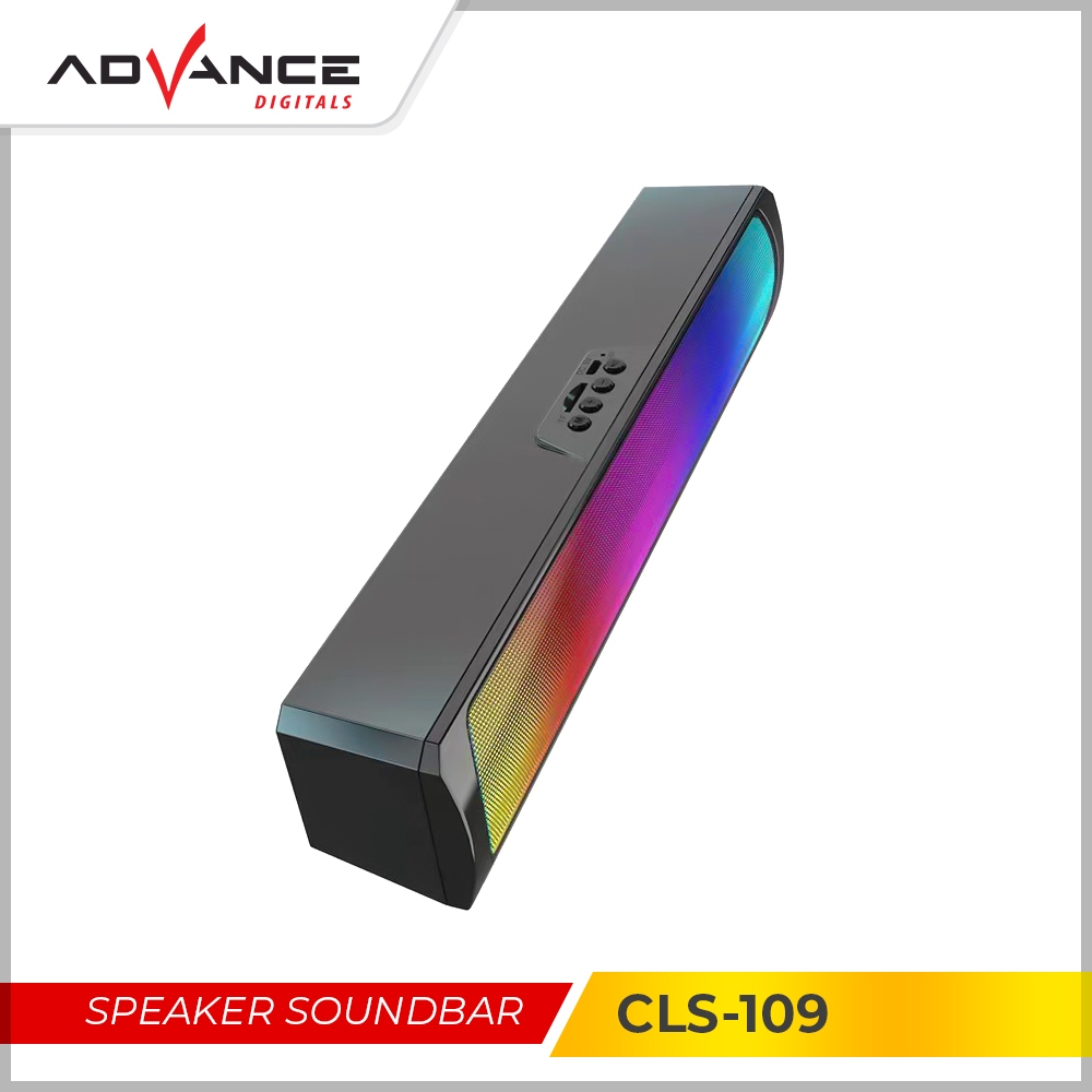 Jual Speaker Bluetooth Soundbar Rgb Light Speaker Komputer Laptop Cls ...