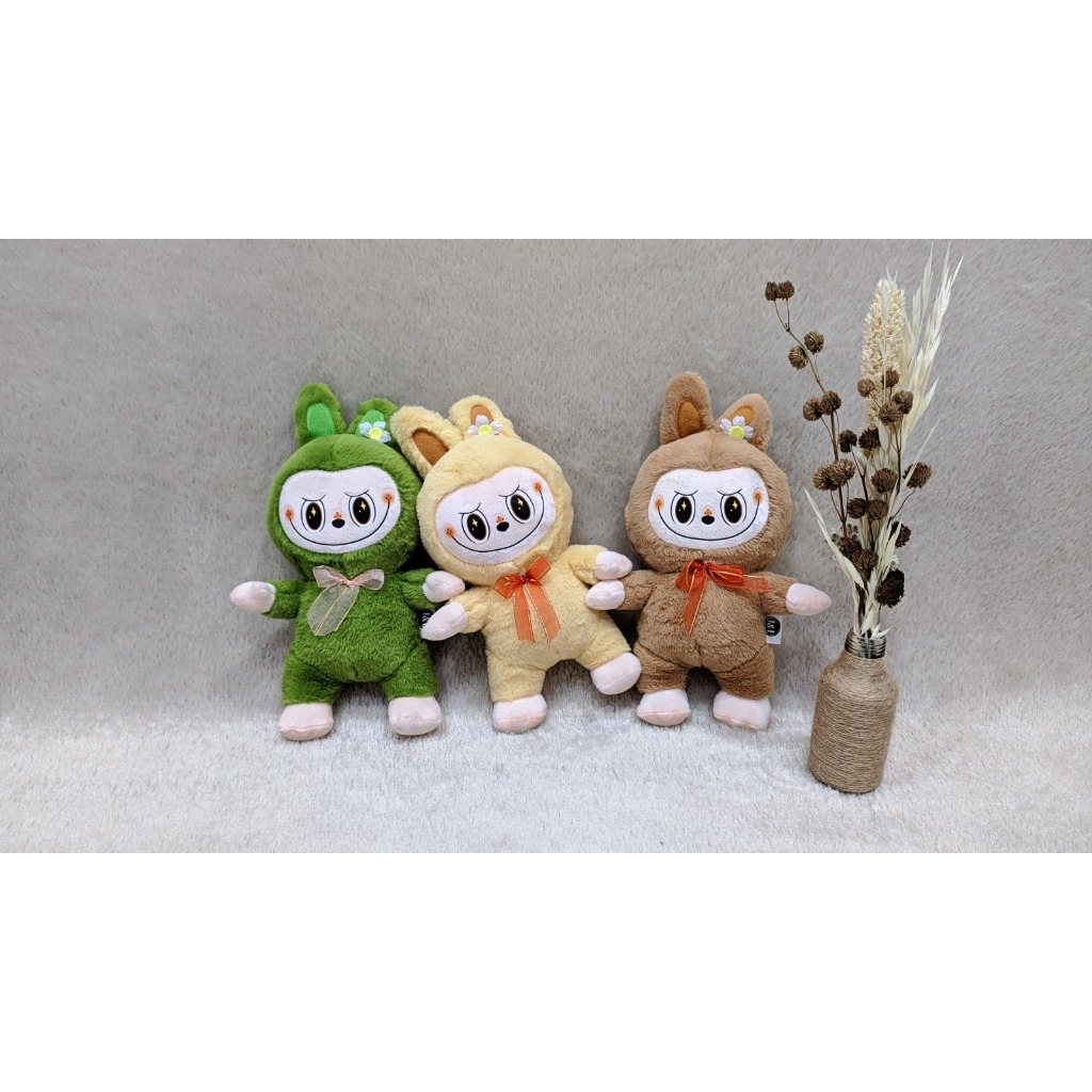 Jual Boneka Labubu Standing Labubu Lucu Muka Printing Ukuran 28 Cm ...
