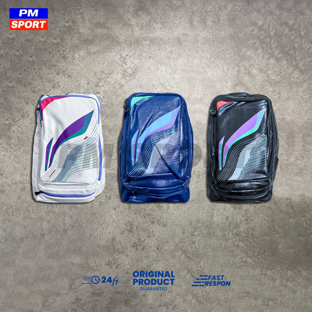 Jual TAS OLAHRAGA BADMINTON BACKPACK LINING ABSU385 BAG BULUTANGKIS ...