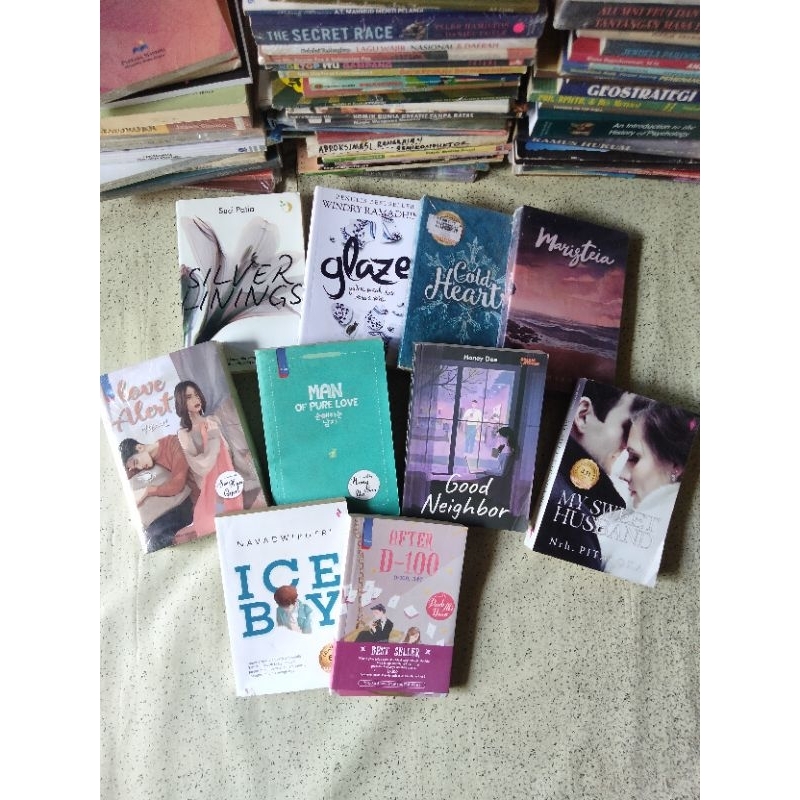 Jual Buku Varian Novel, SILVER LININGS, GLAZE, COLD HEART, Maristeia ...